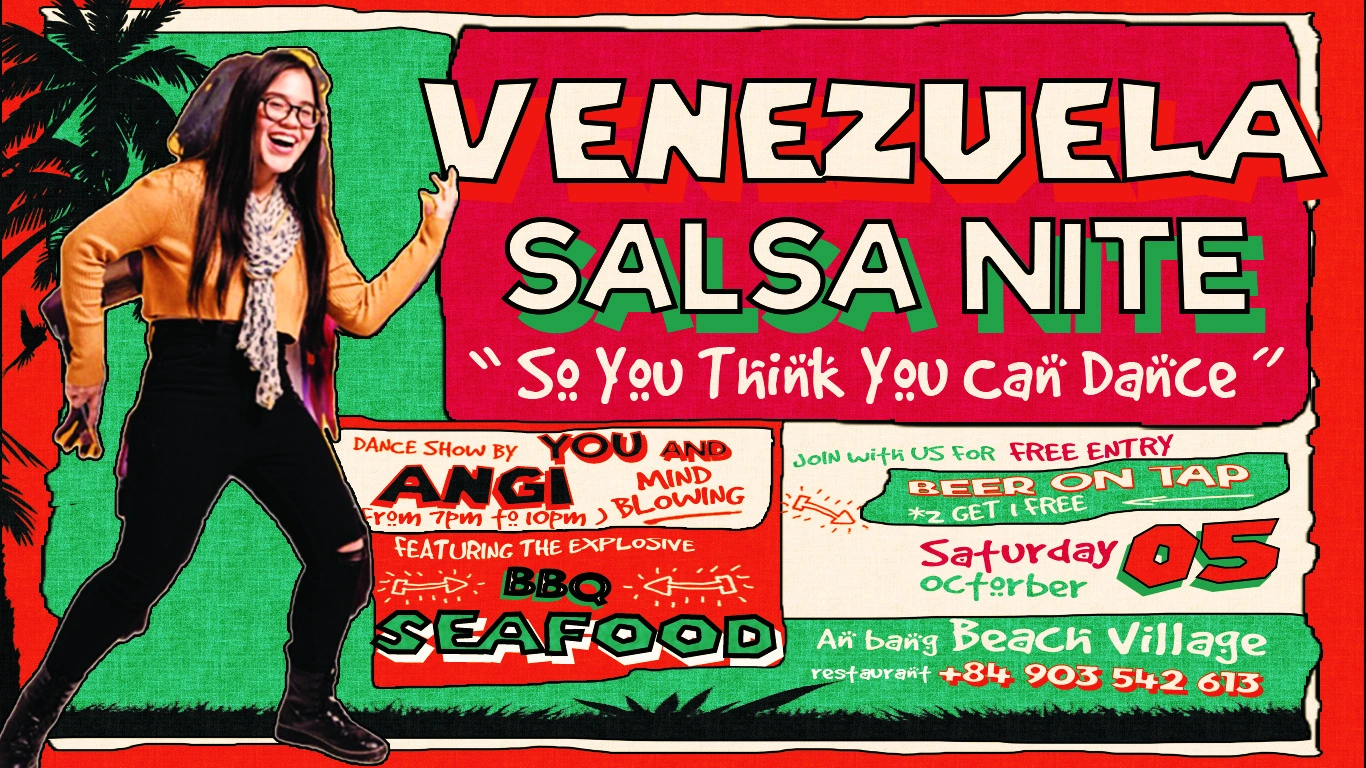 #1 Salsa Night with Angi: A Vibrant Evening at An Bang Beach Village